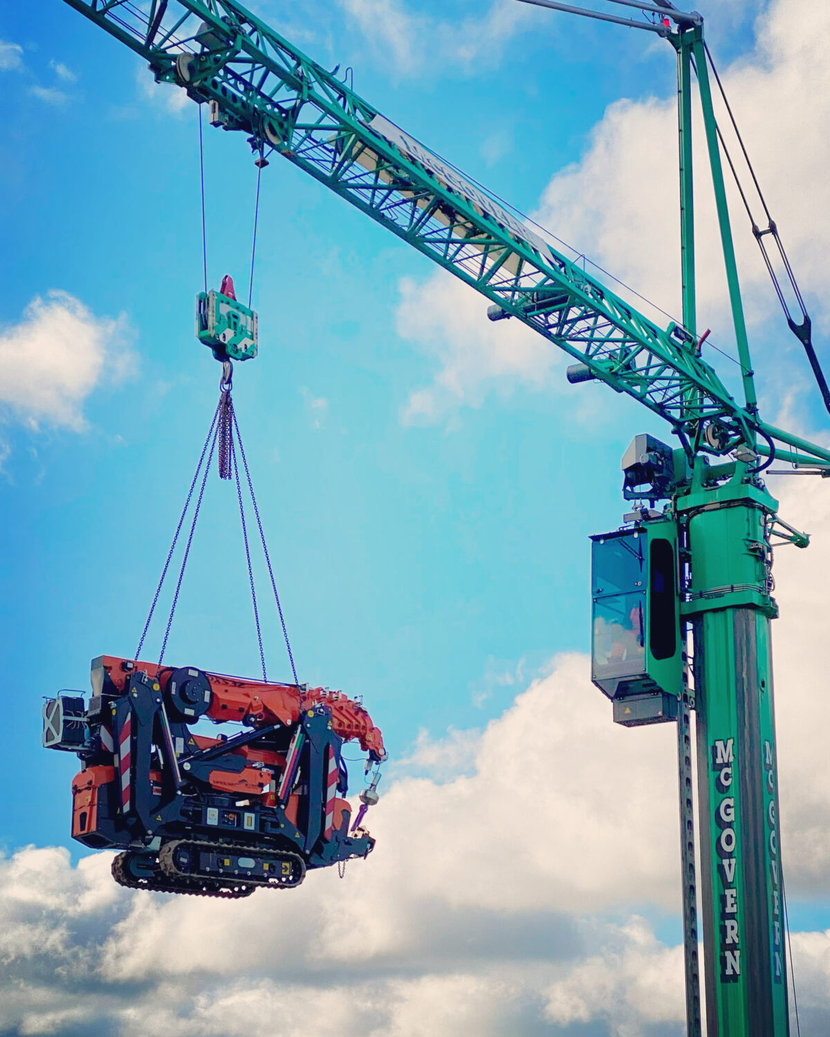 NEW ARRIVALS ! SPX532 and SPX650 Spider Cranes - McGovern